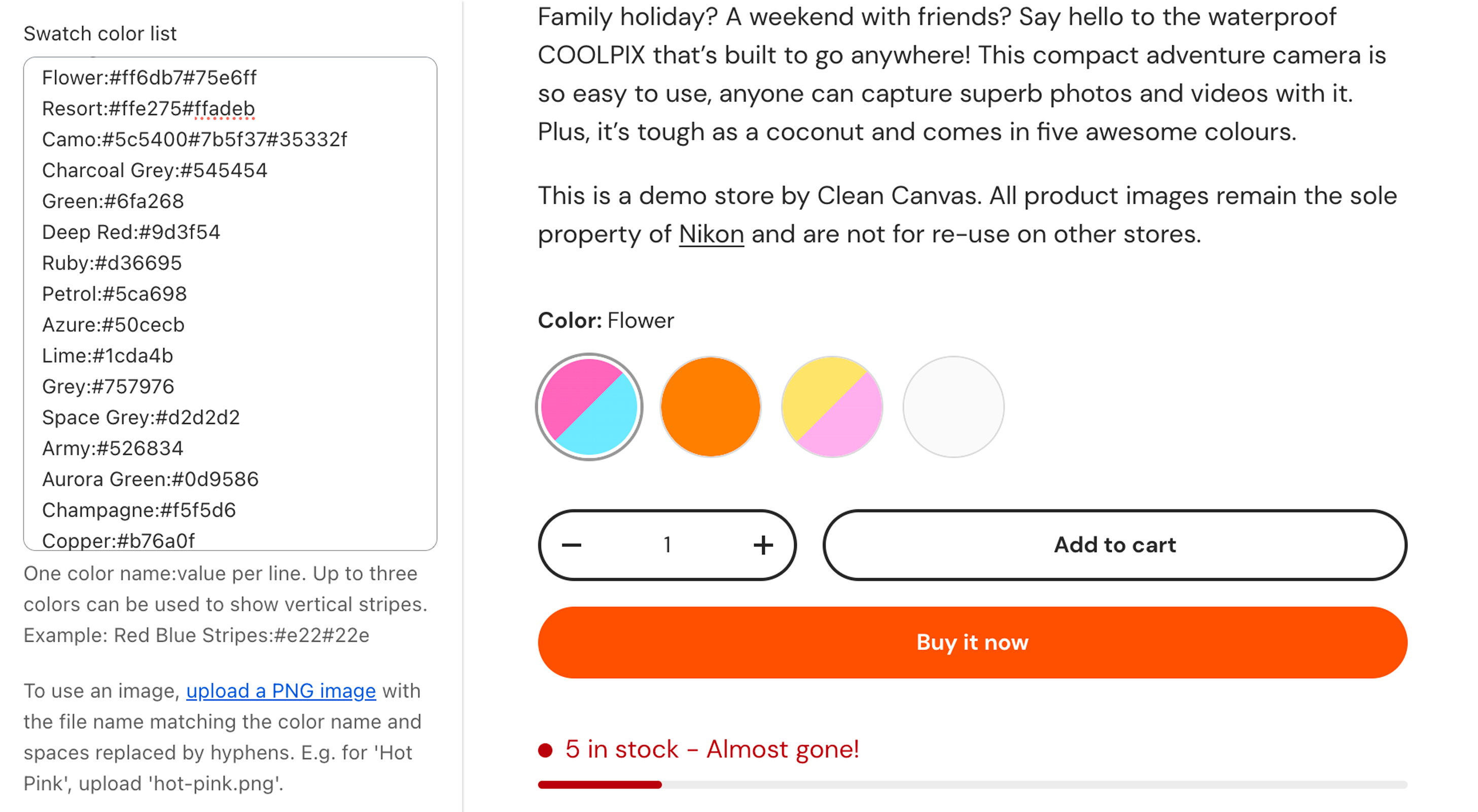 Swatches – User Guides