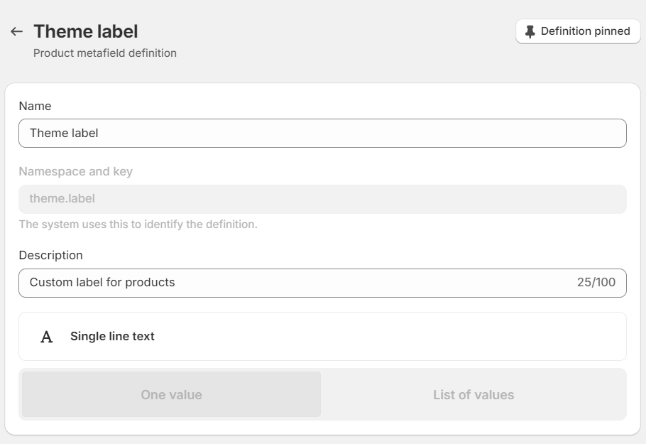 Product labels – User Guides